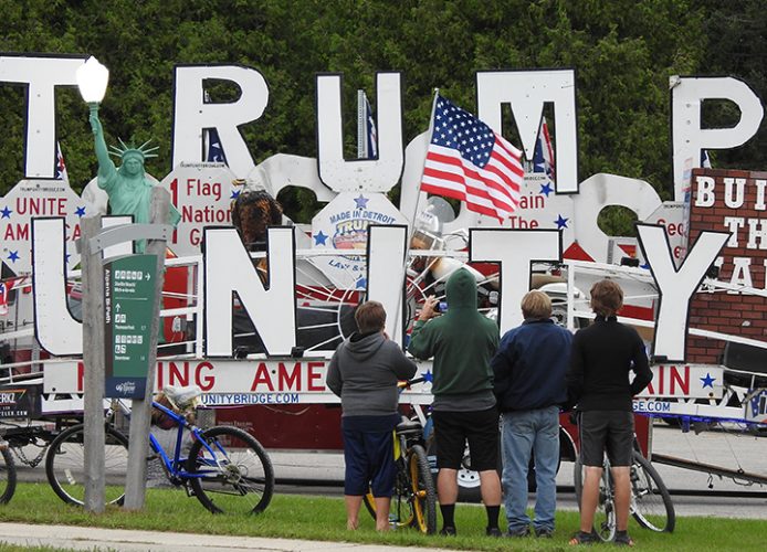 Trump Unity Bridge returns to Alpena | News, Sports, Jobs - The Alpena News